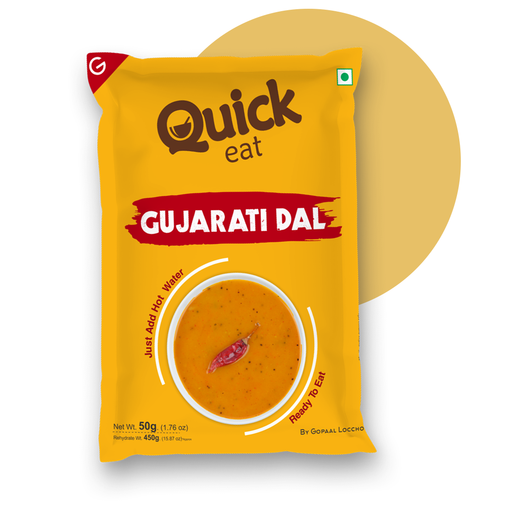 Ready to Eat Gujarati Daal – Just Add Hot water | Instant Indian Meal